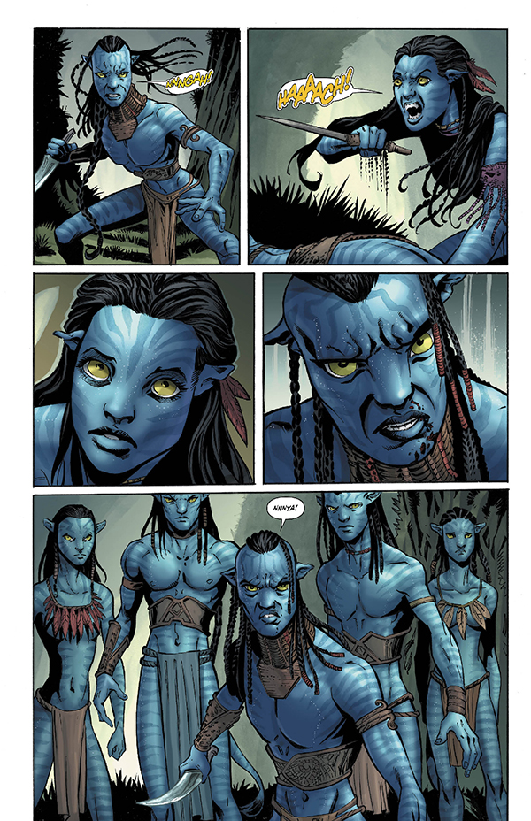 Avatar: Tsu'tey's Path #4 (Shea Standefer Variant Cover) :: Profile ...