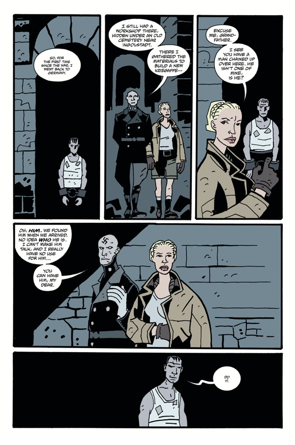 The visitor: How and Why He Stayed #5 :: Profile :: Dark Horse Comics