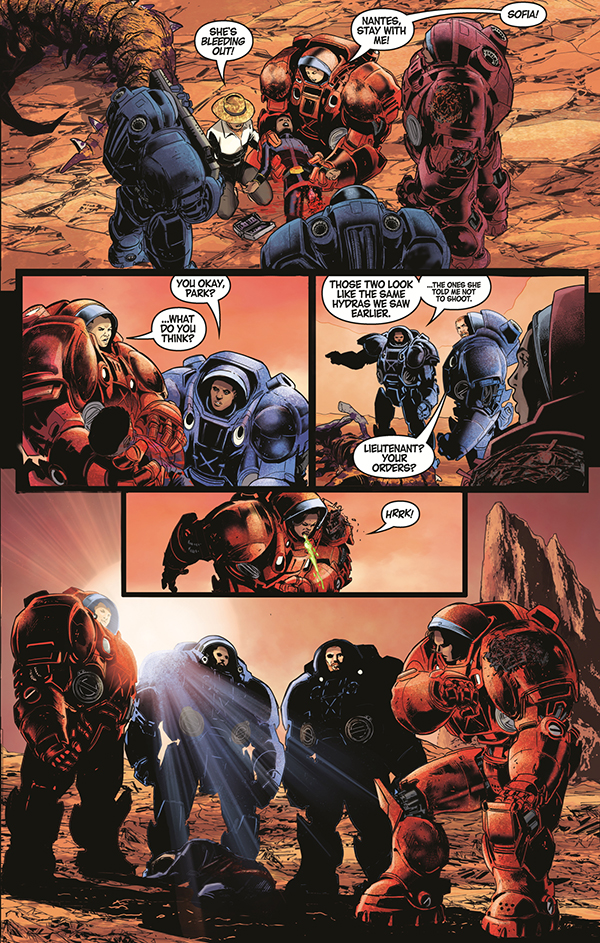 StarCraft: Soldiers #2 :: Profile :: Dark Horse Comics