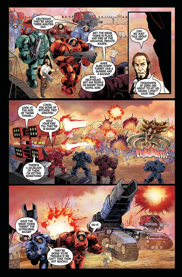 StarCraft: Soldiers #4 :: Profile :: Dark Horse Comics