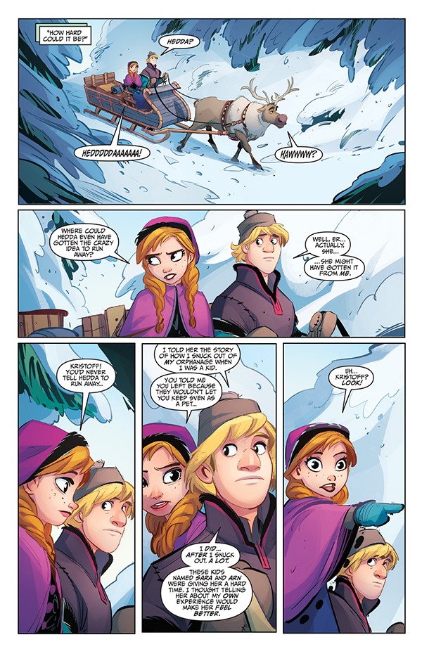 Disney Frozen: The Hero Within #2 :: Profile :: Dark Horse Comics