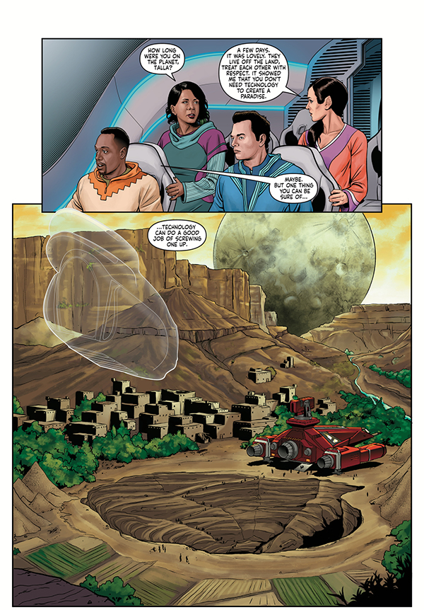 The Orville #3: Heroes Part 1 of 2 :: Profile :: Dark Horse Comics