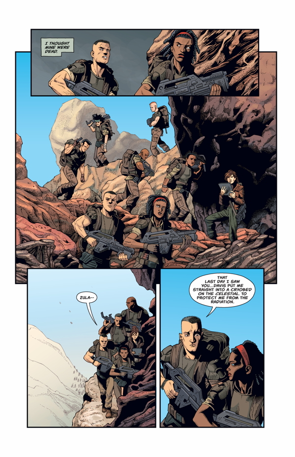 Aliens: Rescue #3 (Mack Chater Variant Cover) :: Profile :: Dark Horse ...