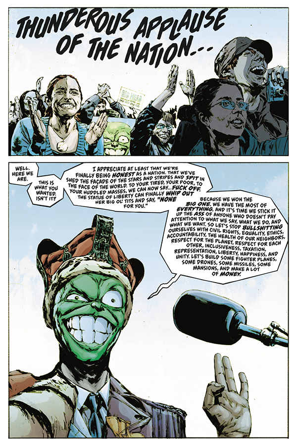 The Mask: I Pledge Allegiance to the Mask #4 (Duncan Fegredo Variant ...