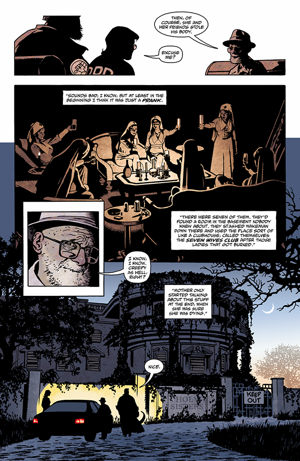 Hellboy and the B.P.R.D.: The Seven Wives Club one-shot (Mike Mignola Variant Cover) :: Profile ...