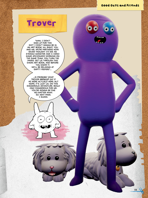 The Art of Trover Saves the Universe HC :: Profile :: Dark Horse Comics