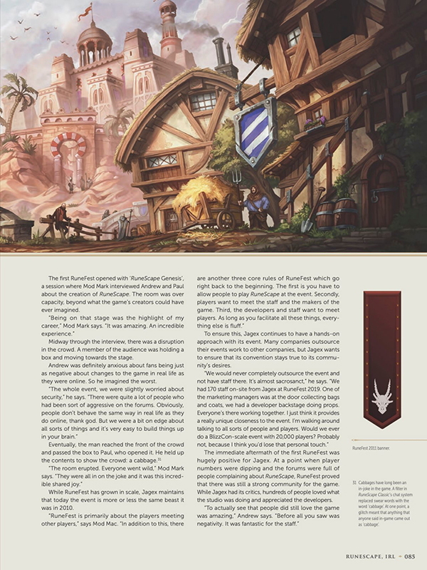 Runescape: The First 20 Years: An Illustrated History HC :: Profile ...