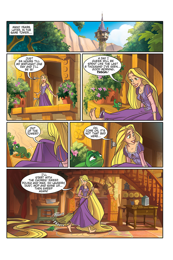 Disney Tangled: The Story of the Movie in Comics HC :: Profile :: Dark ...
