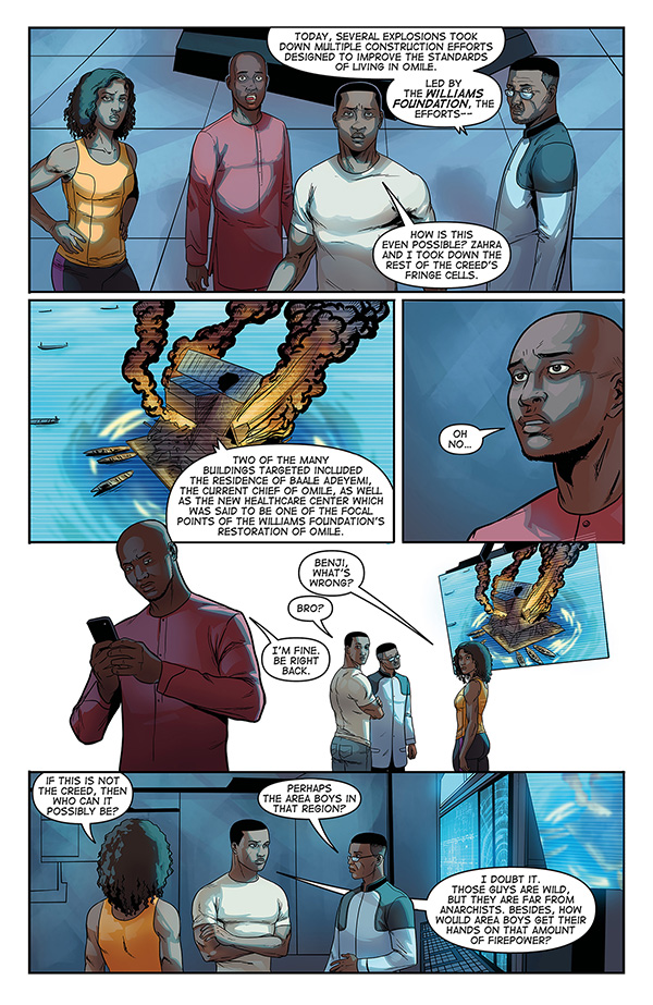 E.X.O.: The Legend of Wale Williams Volume 2 TPB :: Profile :: Dark ...