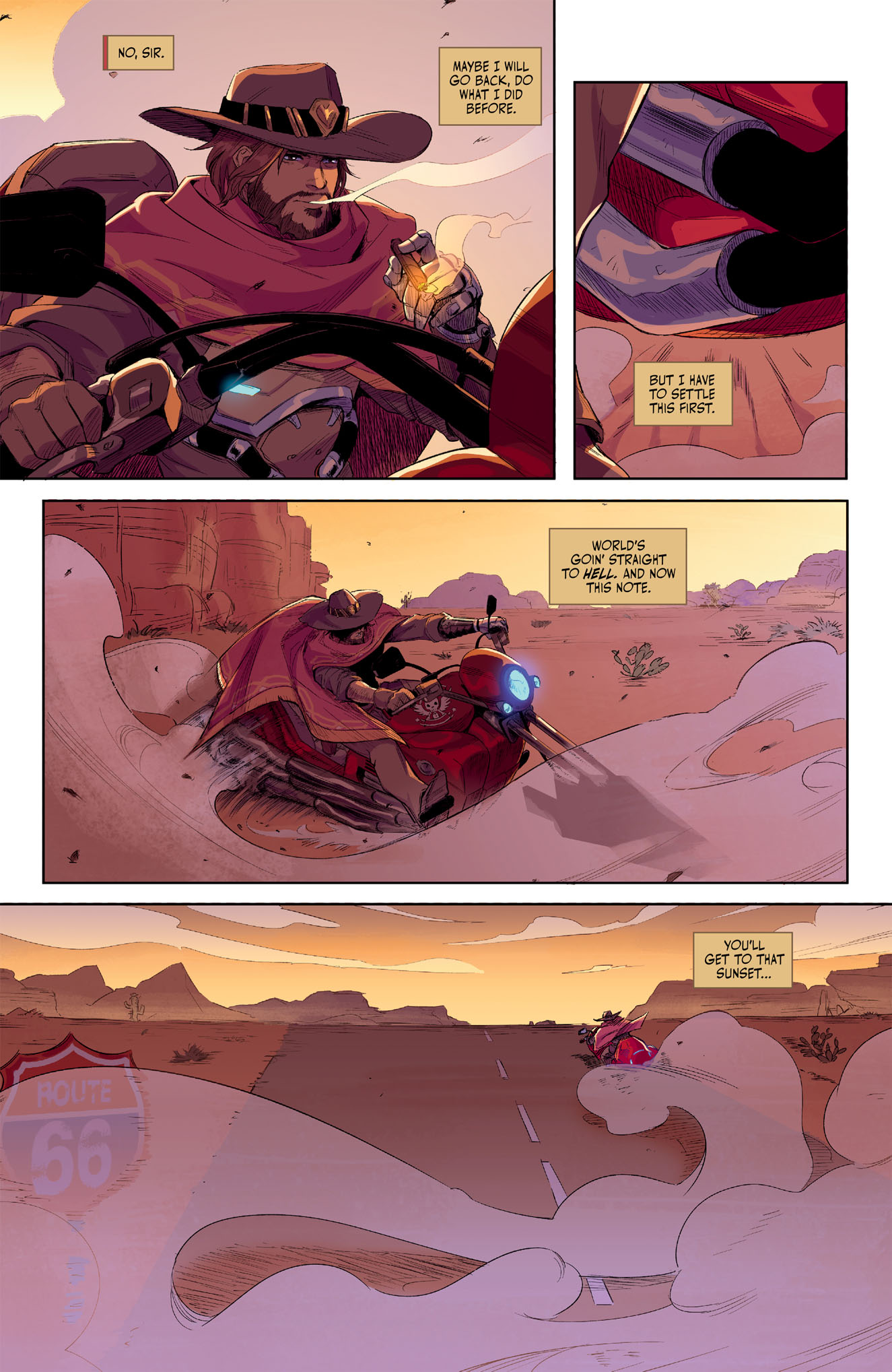 Overwatch: New Blood HC :: Profile :: Dark Horse Comics