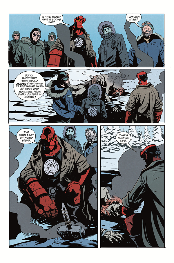 Hellboy: The Bones of Giants #1 :: Profile :: Dark Horse Comics