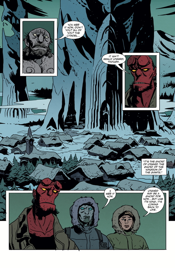 Hellboy: The Bones of Giants #4 :: Profile :: Dark Horse Comics