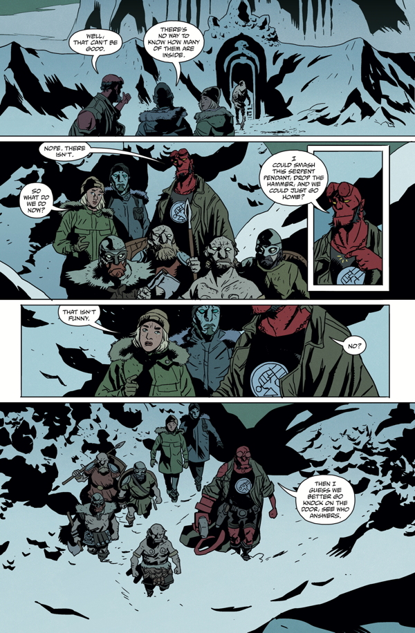 Hellboy: The Bones of Giants #4 :: Profile :: Dark Horse Comics