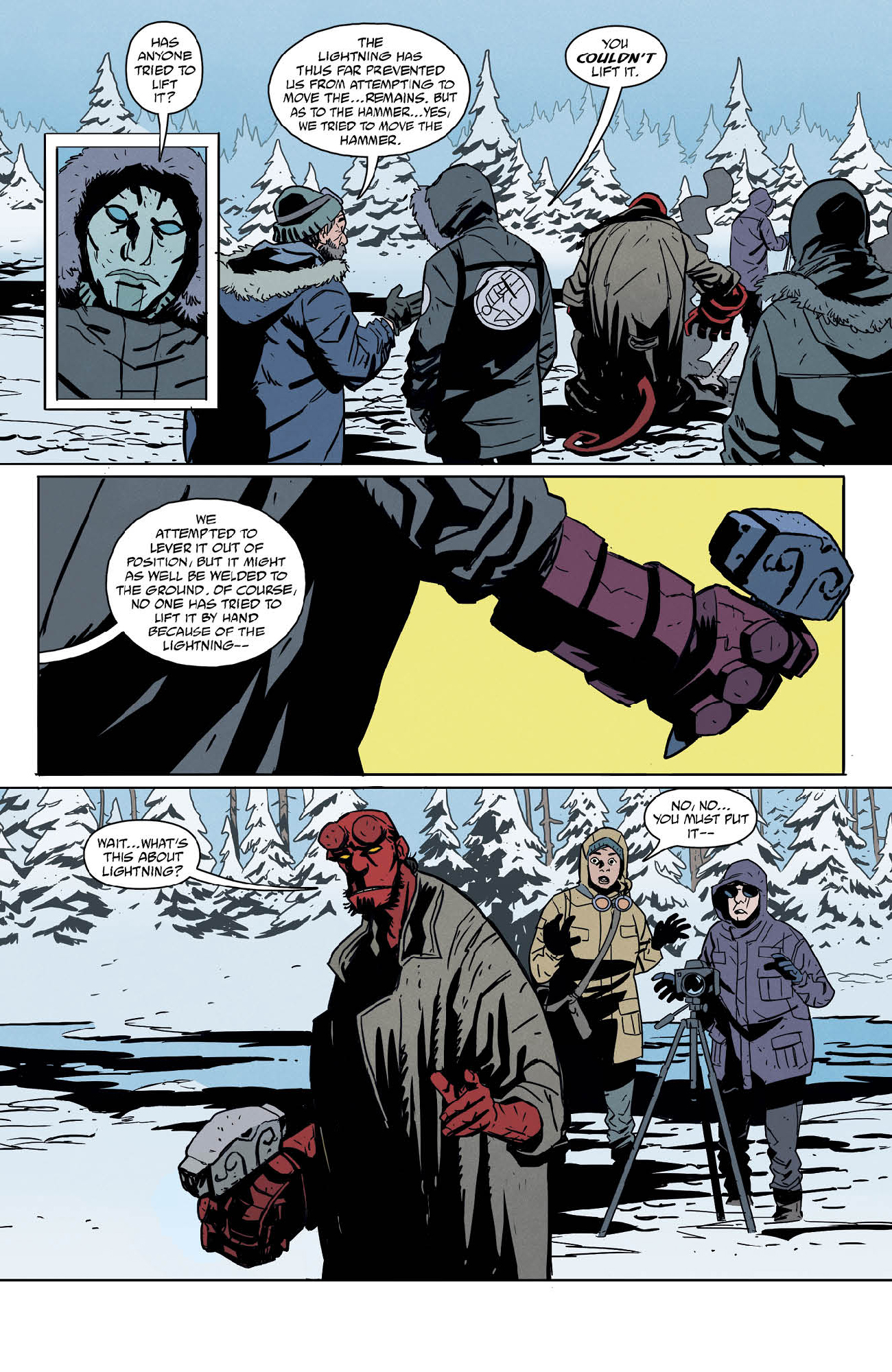 Hellboy: The Bones of Giants HC :: Profile :: Dark Horse Comics