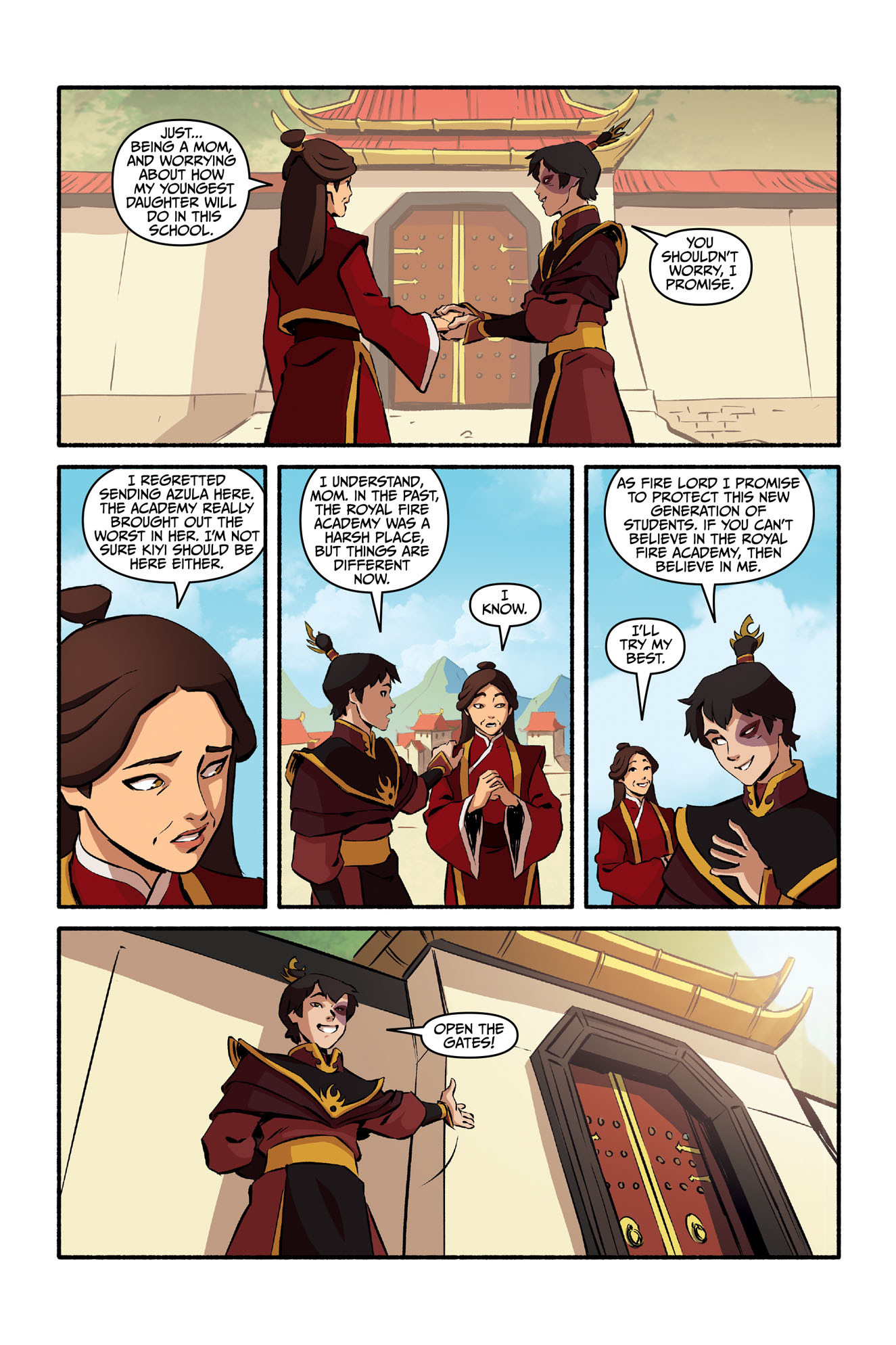 Avatar: The Last Airbender--Ashes of the Academy TPB :: Profile :: Dark ...