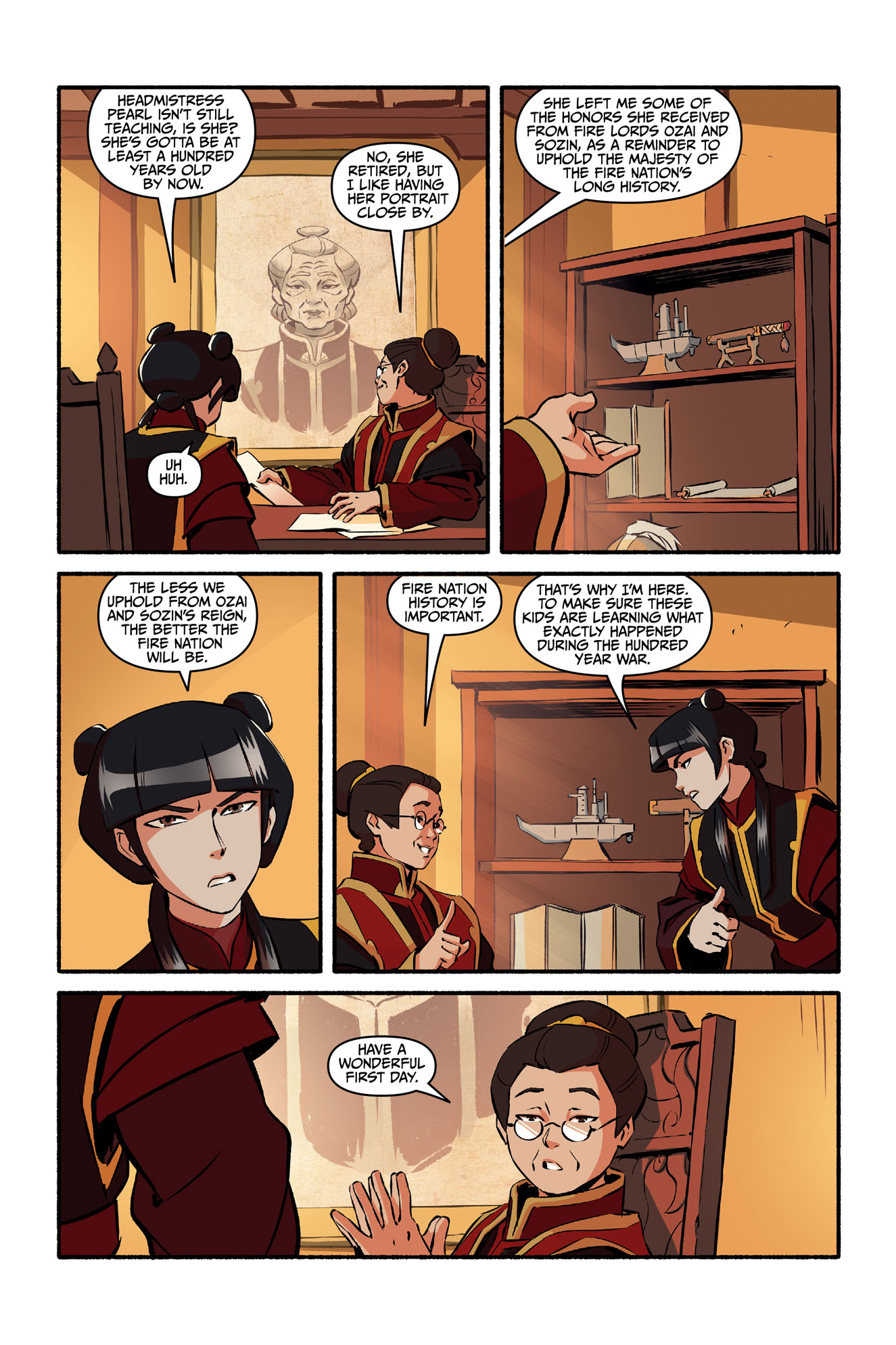 Avatar: The Last Airbender--Ashes of the Academy TPB :: Profile :: Dark ...