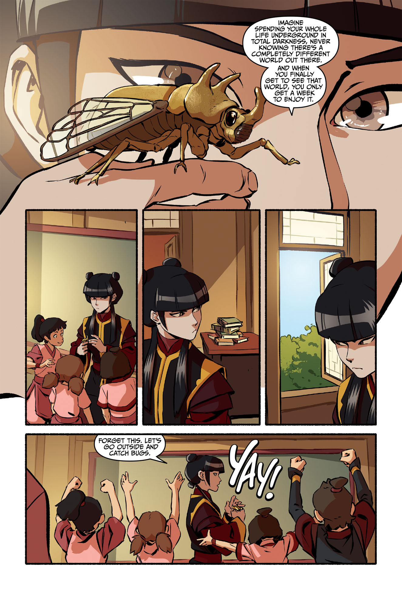 Avatar: The Last Airbender--Ashes of the Academy TPB :: Profile :: Dark ...