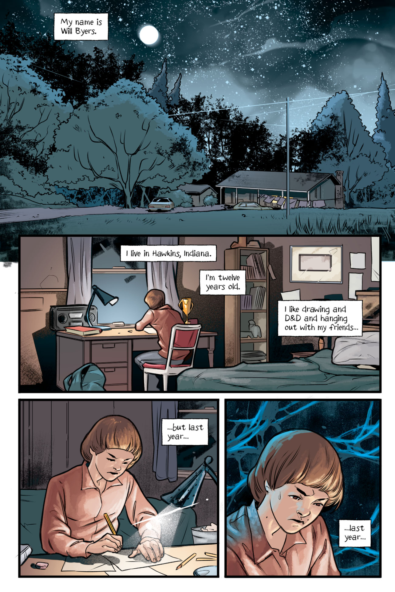 Stranger Things Omnibus: Afterschool Adventures TPB :: Profile :: Dark ...