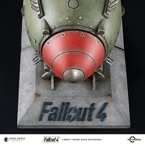 Fallout 4: Liberty Prime Nuke Bookends (Dark Horse Direct) :: Profile ...