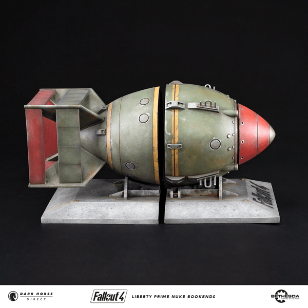 Fallout 4: Liberty Prime Nuke Bookends (Dark Horse Direct) :: Profile ...