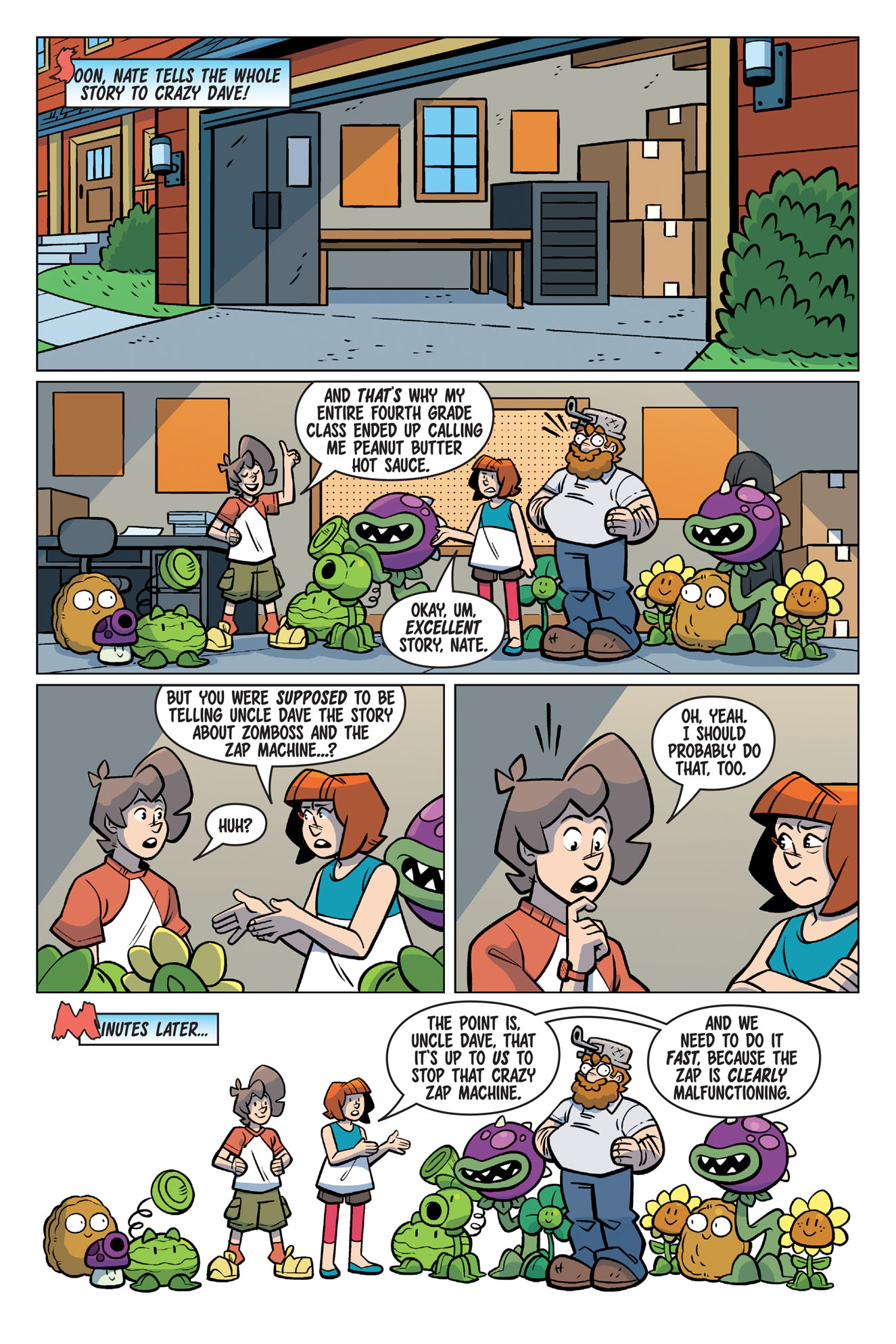 Plants vs. Zombies Volume 23: Zapped HC :: Profile :: Dark Horse Comics