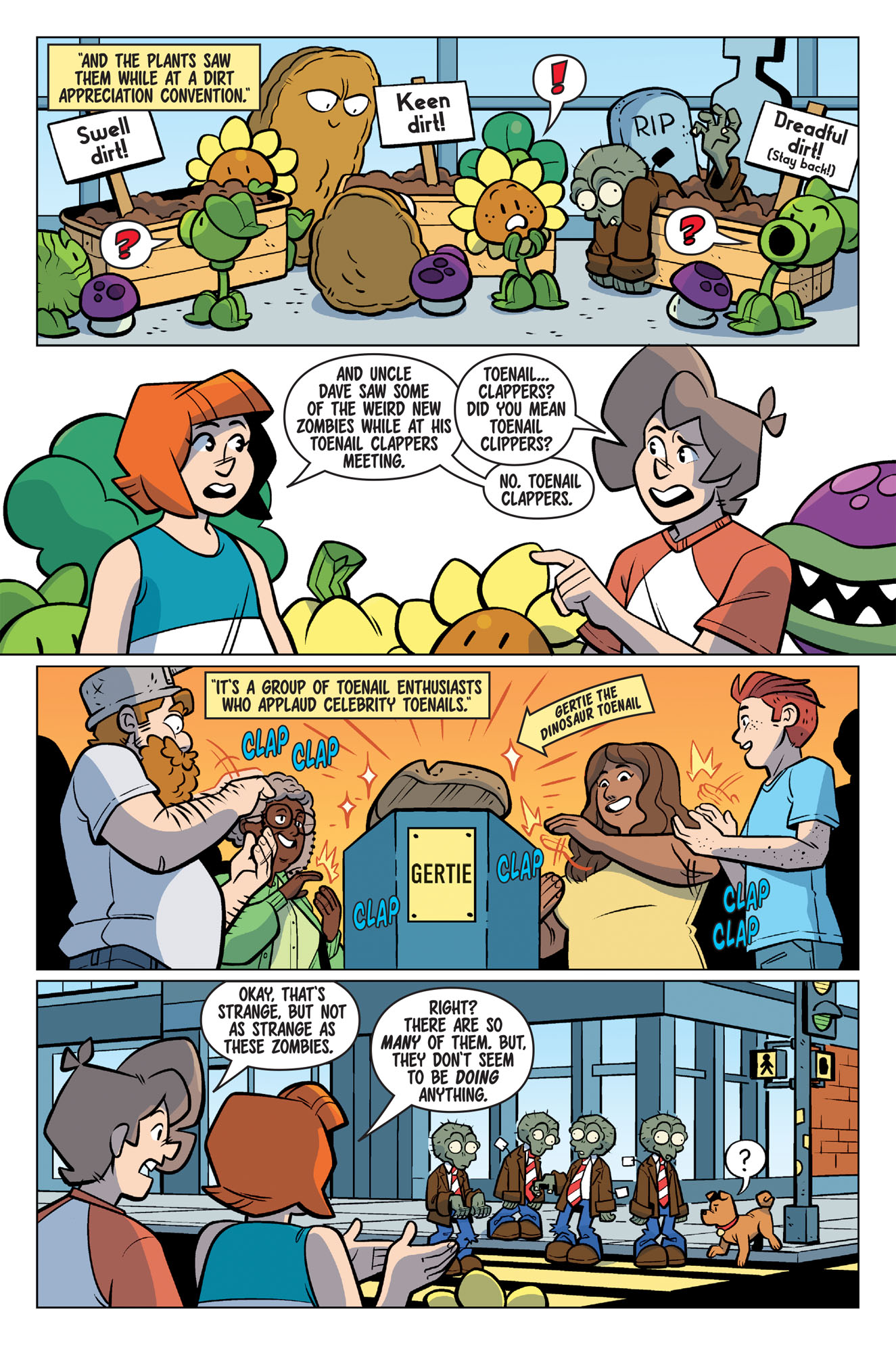 Plants vs. Zombies Volume 23: Zapped HC :: Profile :: Dark Horse Comics