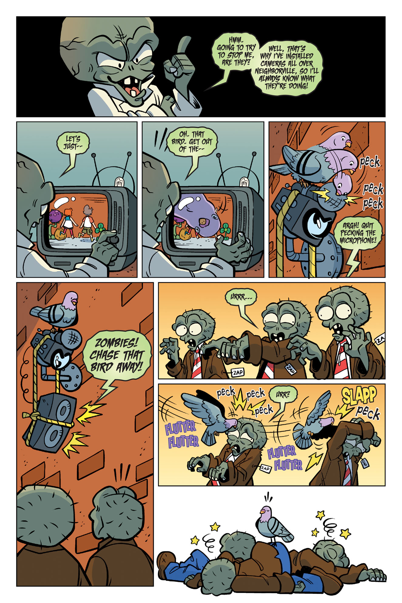 Plants vs. Zombies Volume 23: Zapped HC :: Profile :: Dark Horse Comics