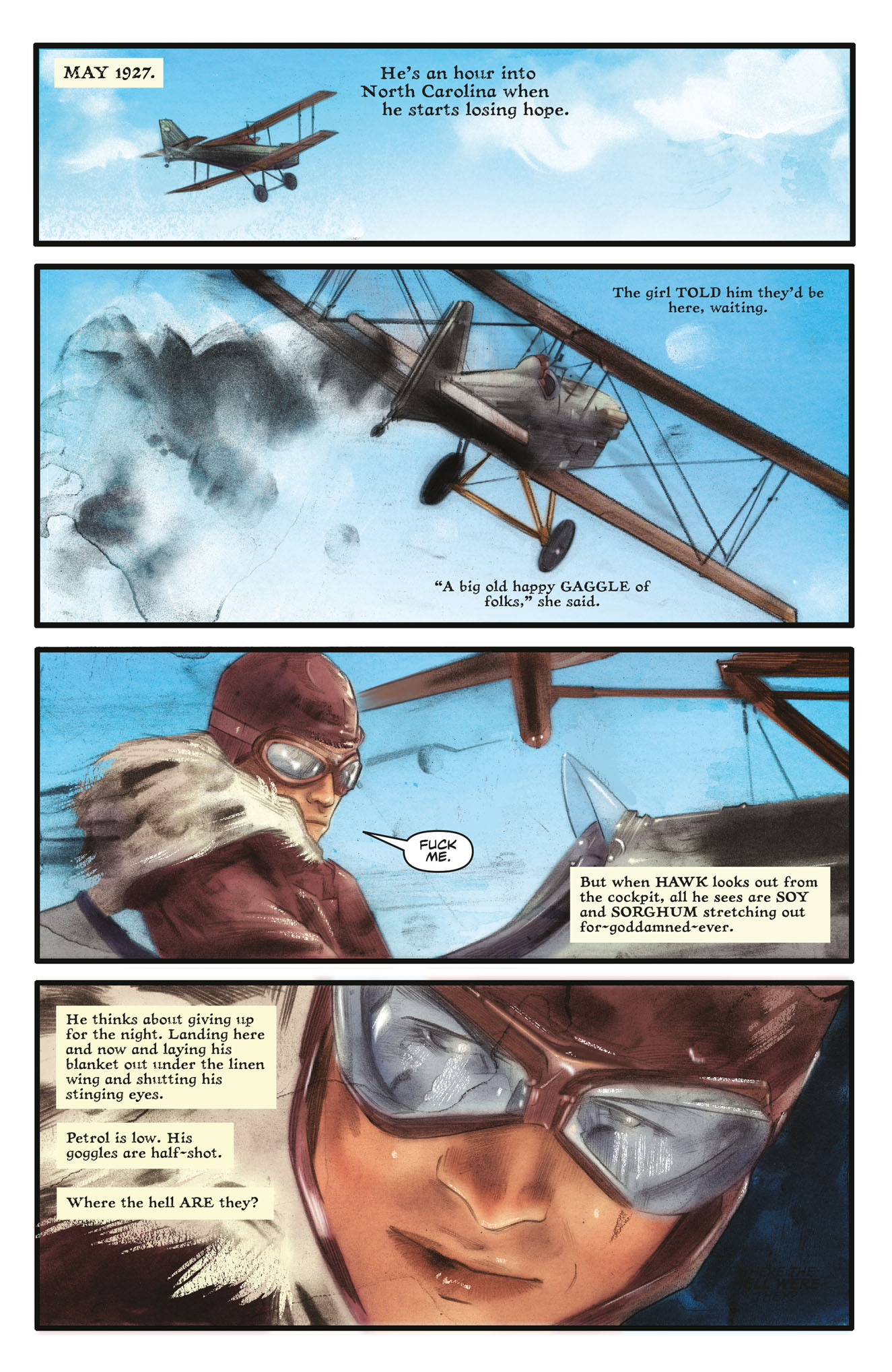 Barnstormers: A Ballad of Love and Murder TPB :: Profile :: Dark Horse Comics