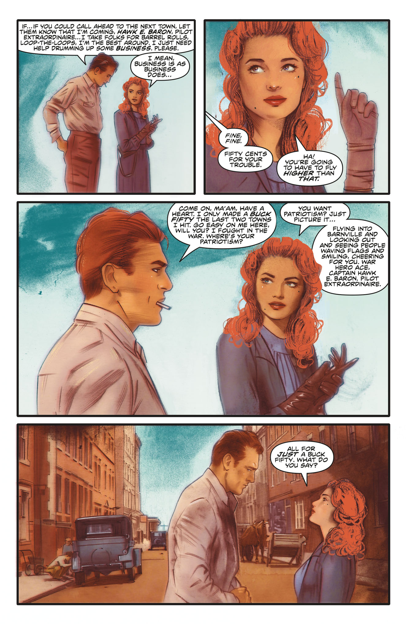 Barnstormers: A Ballad of Love and Murder TPB :: Profile :: Dark Horse Comics