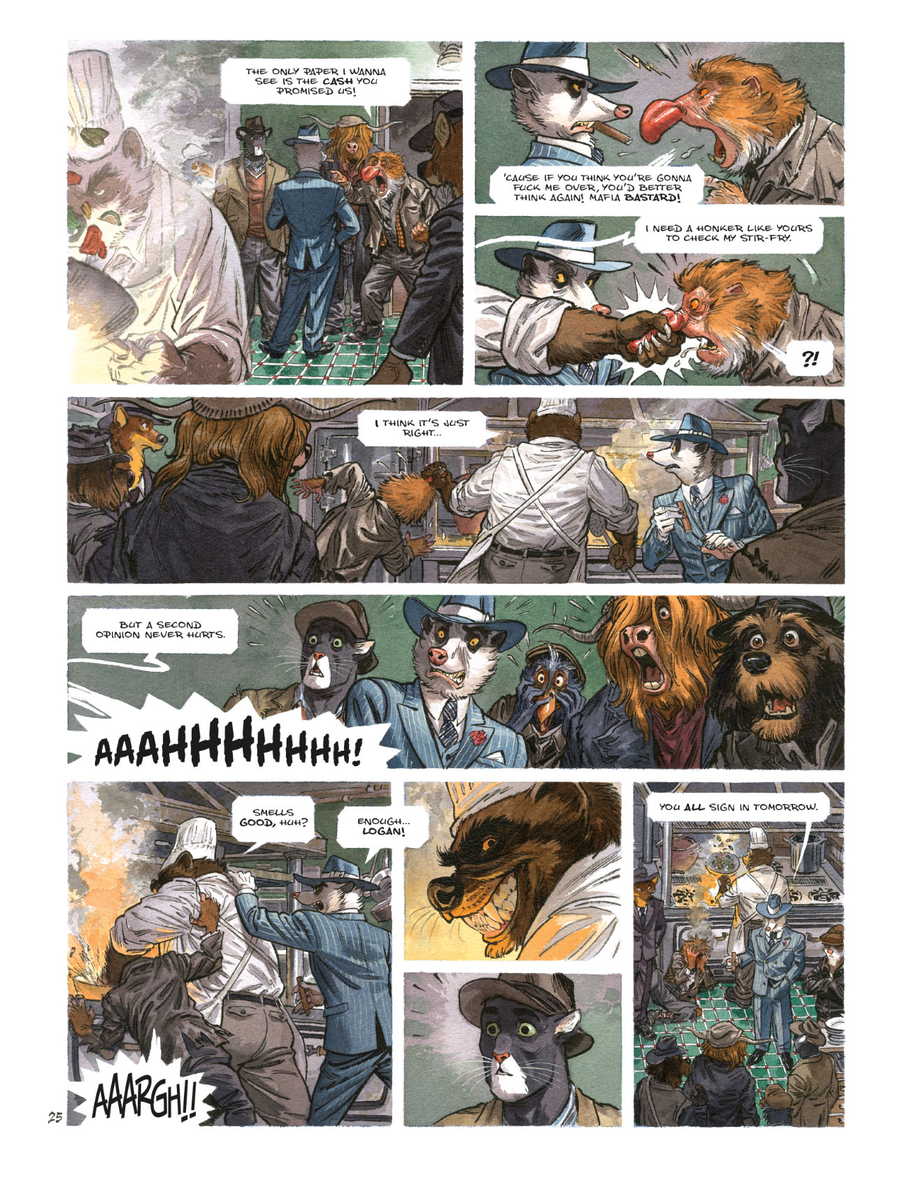 Blacksad: They All Fall Down • Part One HC :: Profile :: Dark Horse Comics