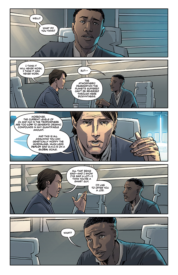 Last Flight Out #3 :: Profile :: Dark Horse Comics