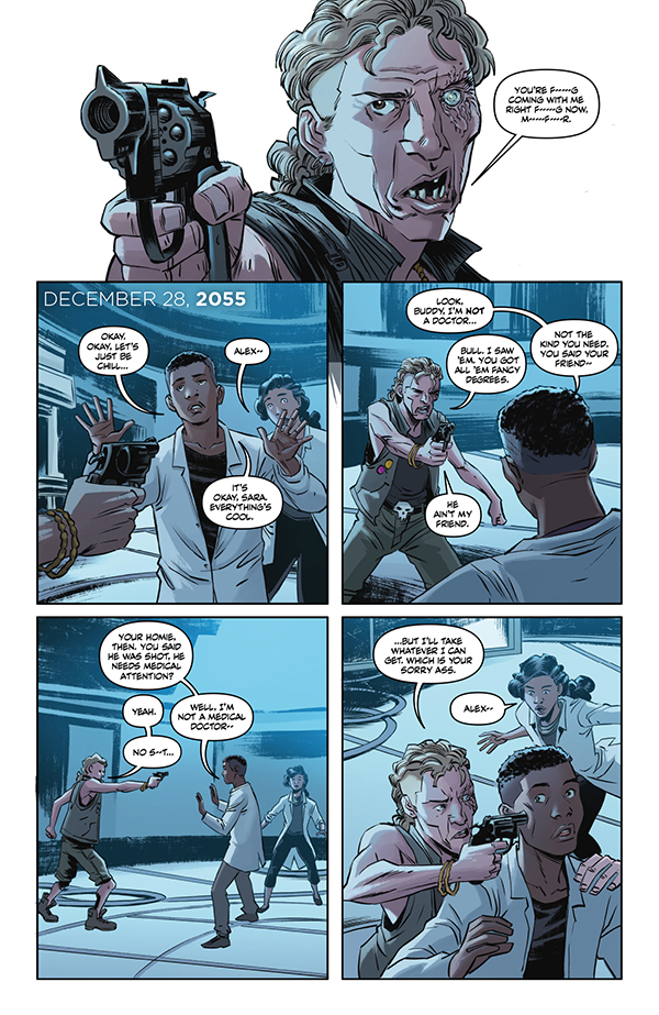 Last Flight Out #4 :: Profile :: Dark Horse Comics