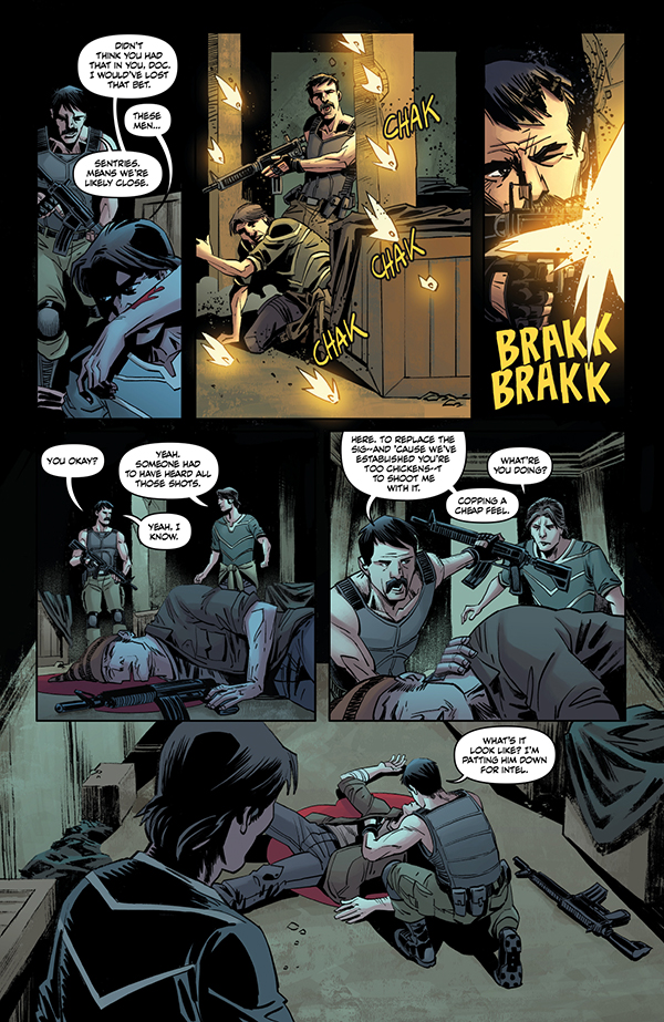 Last Flight Out #4 :: Profile :: Dark Horse Comics