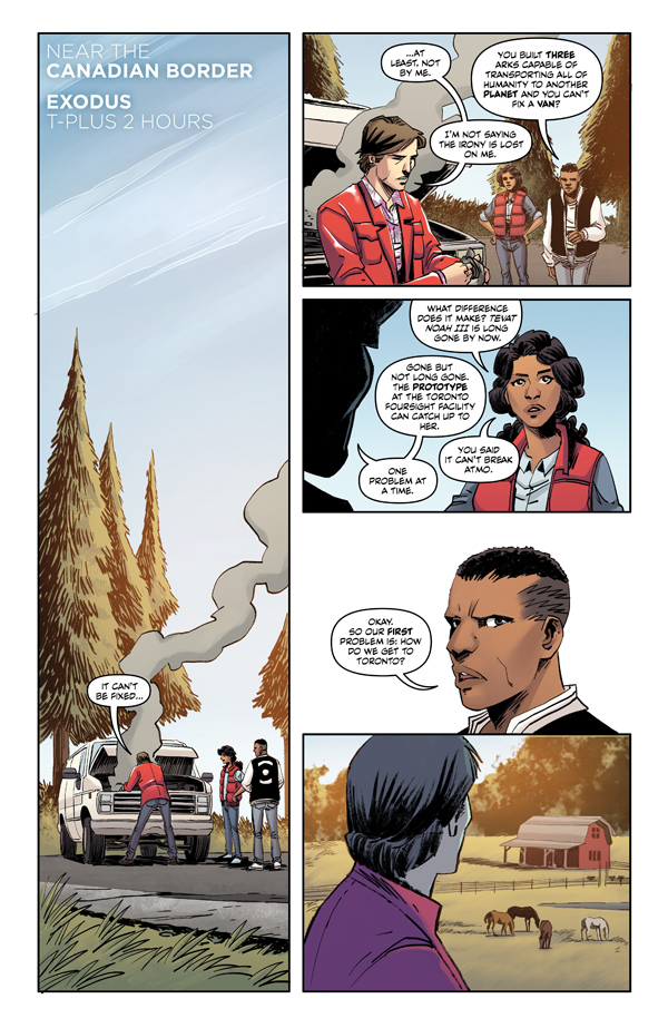 Last Flight Out #6 :: Profile :: Dark Horse Comics