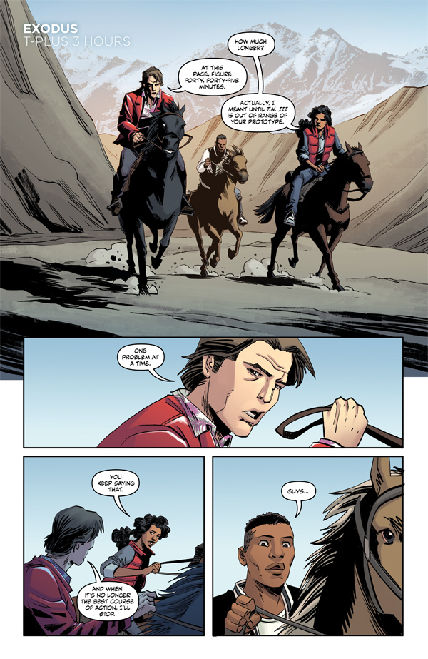 Last Flight Out #6 :: Profile :: Dark Horse Comics