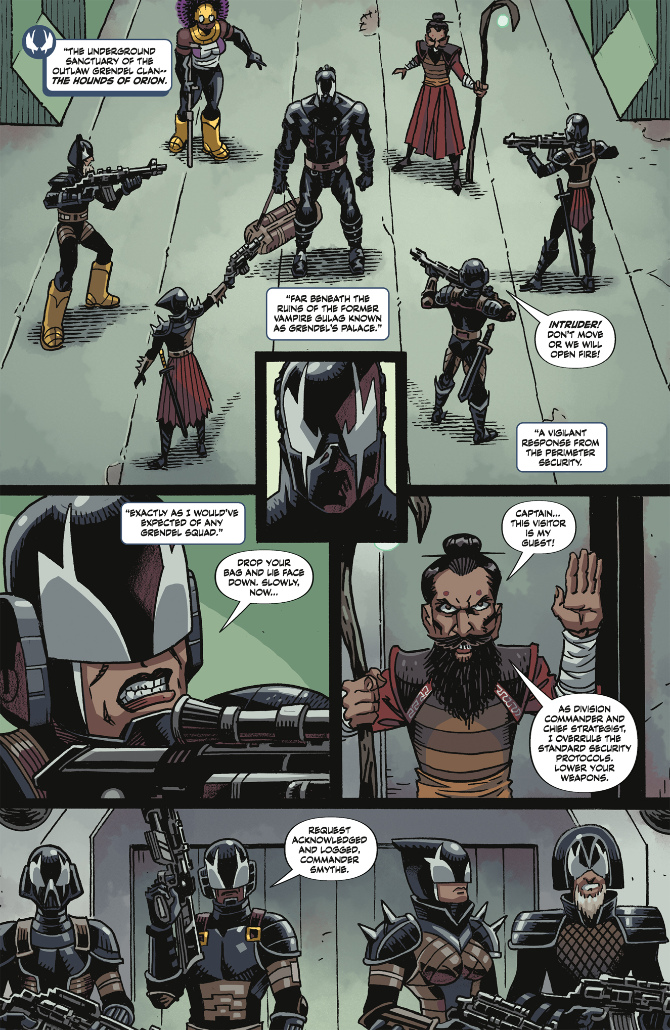 Grendel: Devil's Crucible--Defiance #4 :: Profile :: Dark Horse Comics