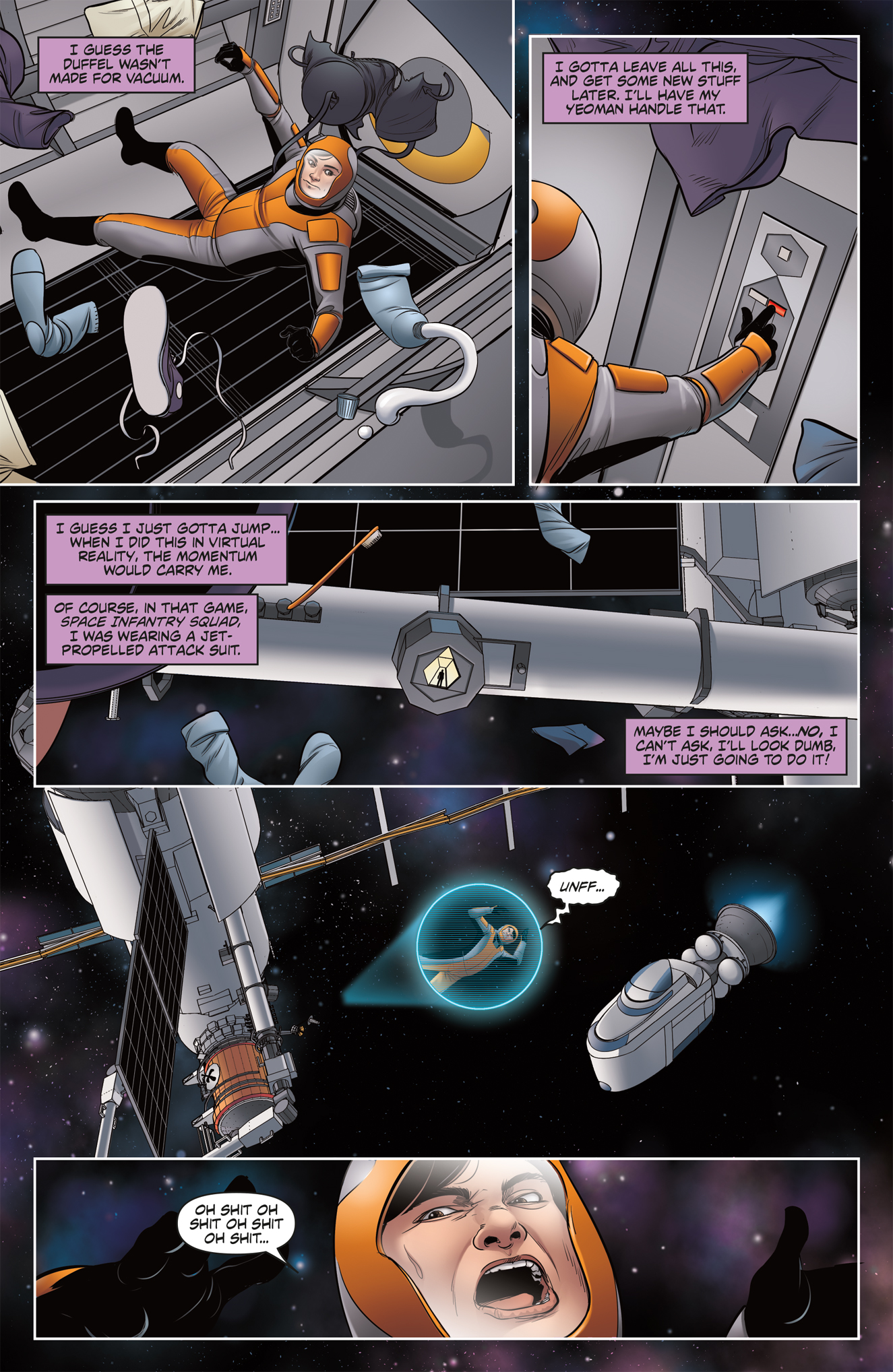 Space Job #1 :: Profile :: Dark Horse Comics