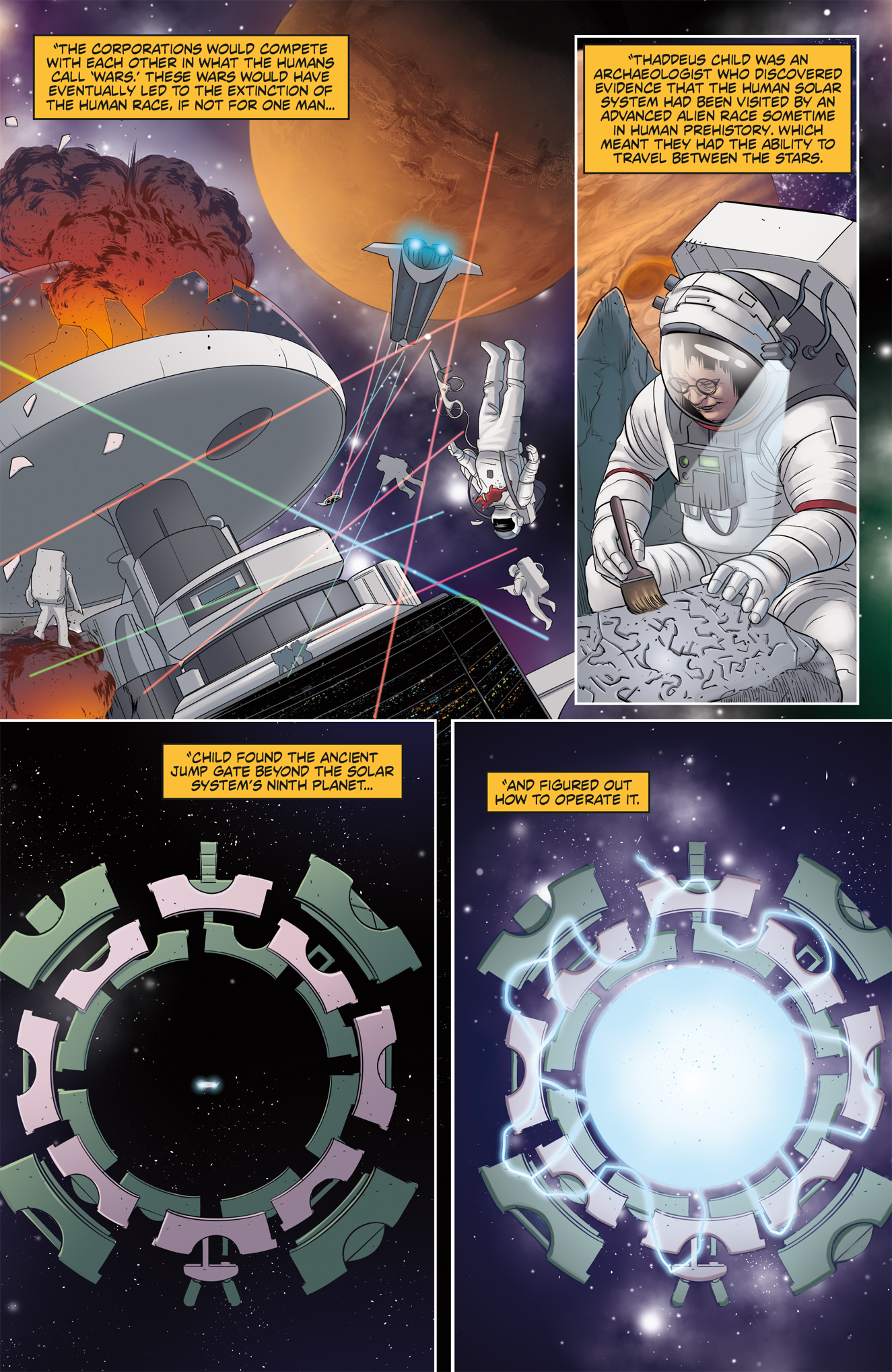 Space Job #3 :: Profile :: Dark Horse Comics Space Job #3 :: Profile :: Dark Horse Comics