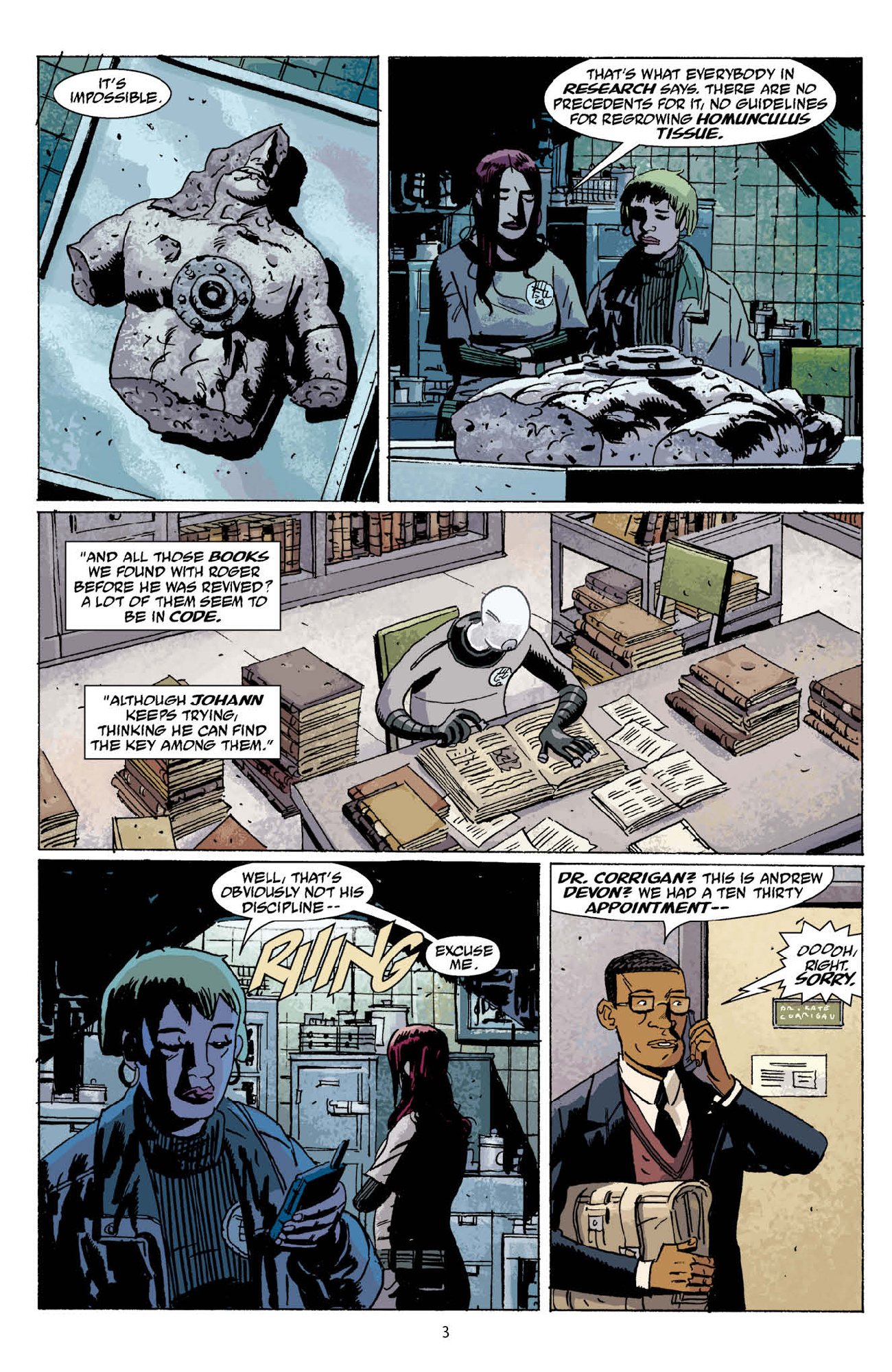 B.P.R.D. Omnibus Volume 3 TPB :: Profile :: Dark Horse Comics