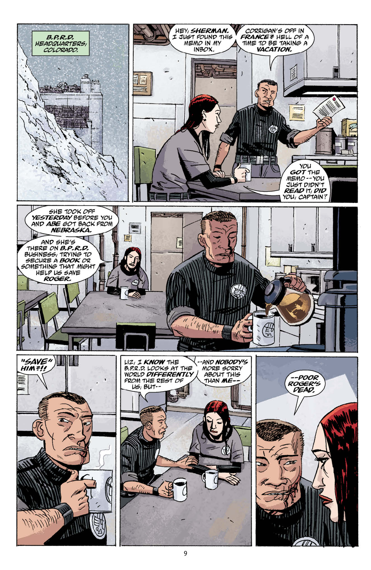 B.P.R.D. Omnibus Volume 3 TPB :: Profile :: Dark Horse Comics