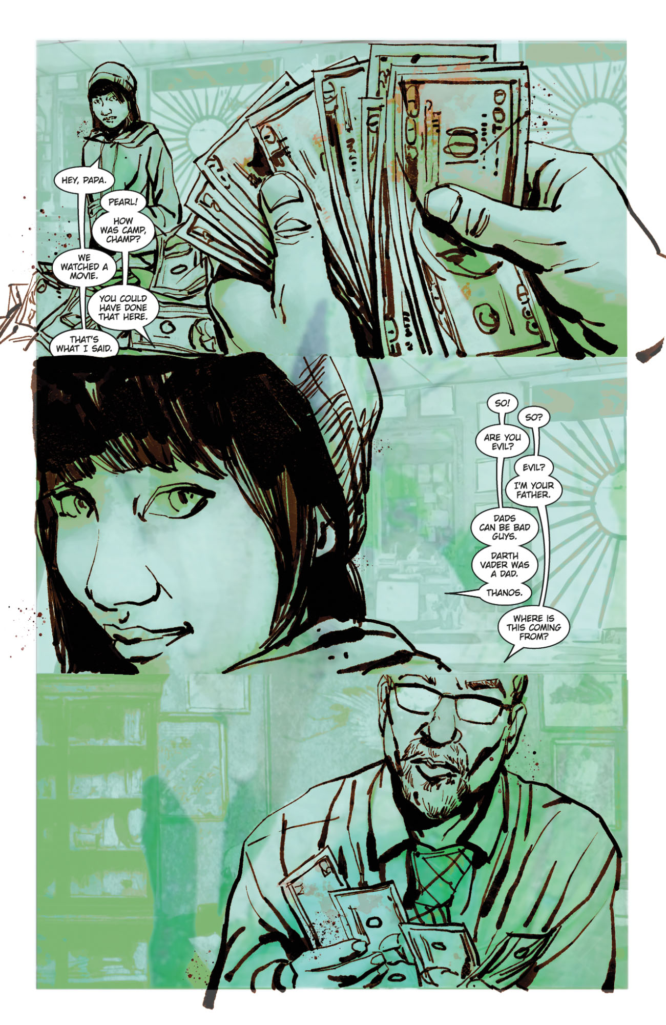 Pearl III #3 (Laura Perez Variant Cover) :: Profile :: Dark Horse Comics