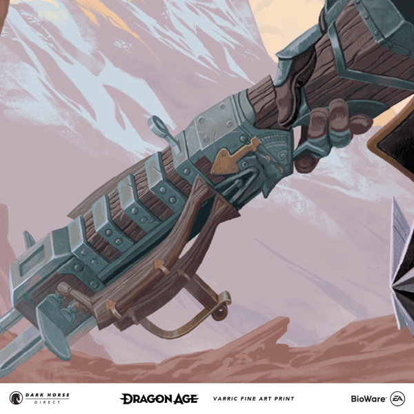 Dragon Age: Varric Fine Art Print (Dark Horse Direct) :: Profile ...