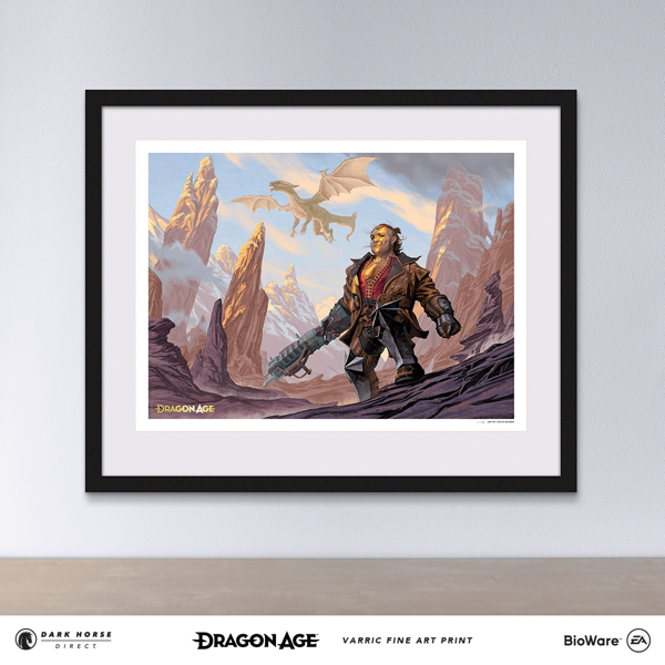Dragon Age: Varric Fine Art Print (Dark Horse Direct) :: Profile ...
