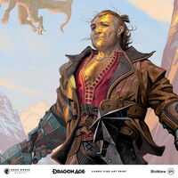 Dragon Age: Varric Fine Art Print (Dark Horse Direct) :: Profile ...