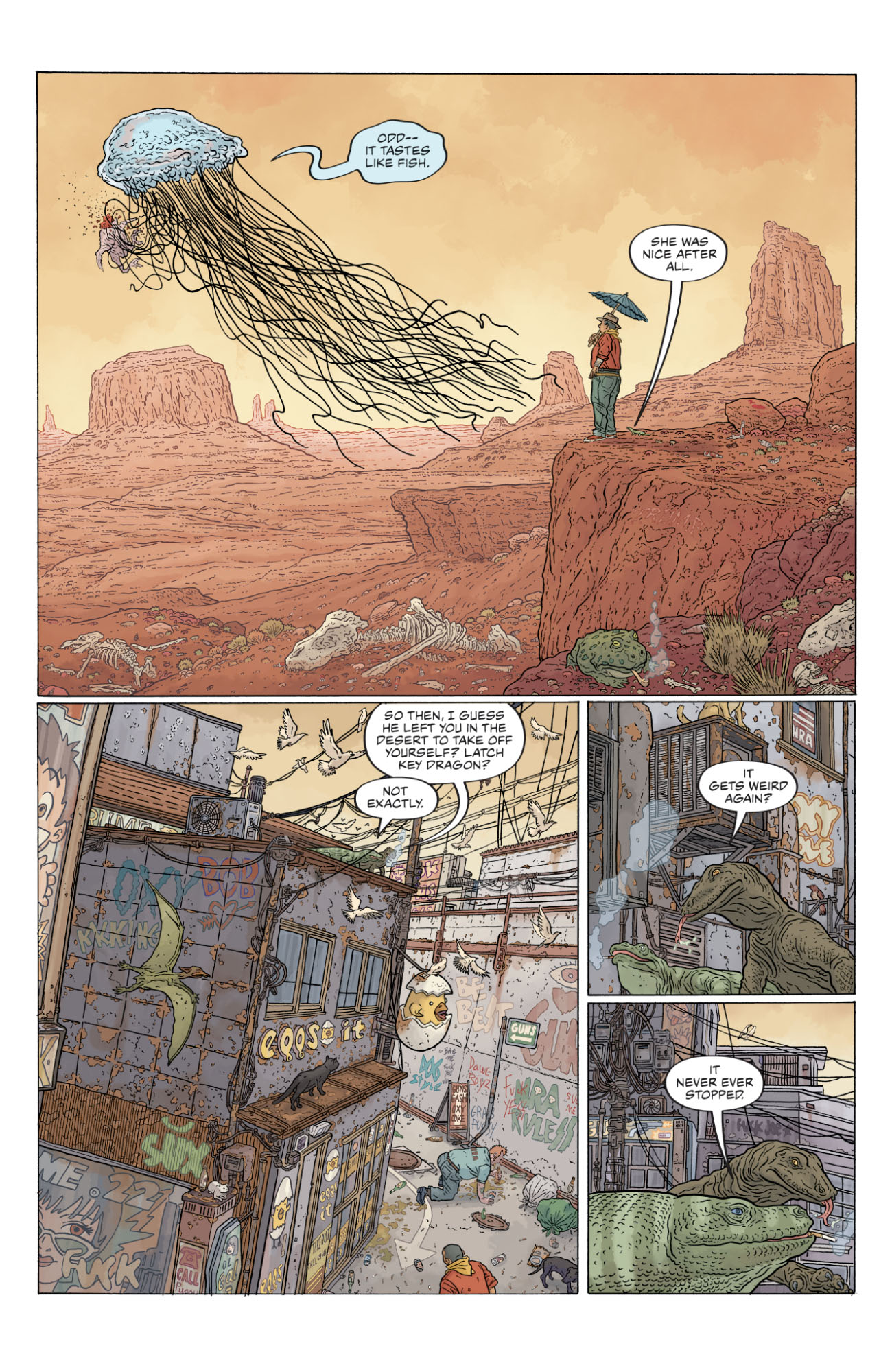 Shaolin Cowboy: Cruel to Be Kin #4 (Jim Rugg Variant Cover) :: Profile ...