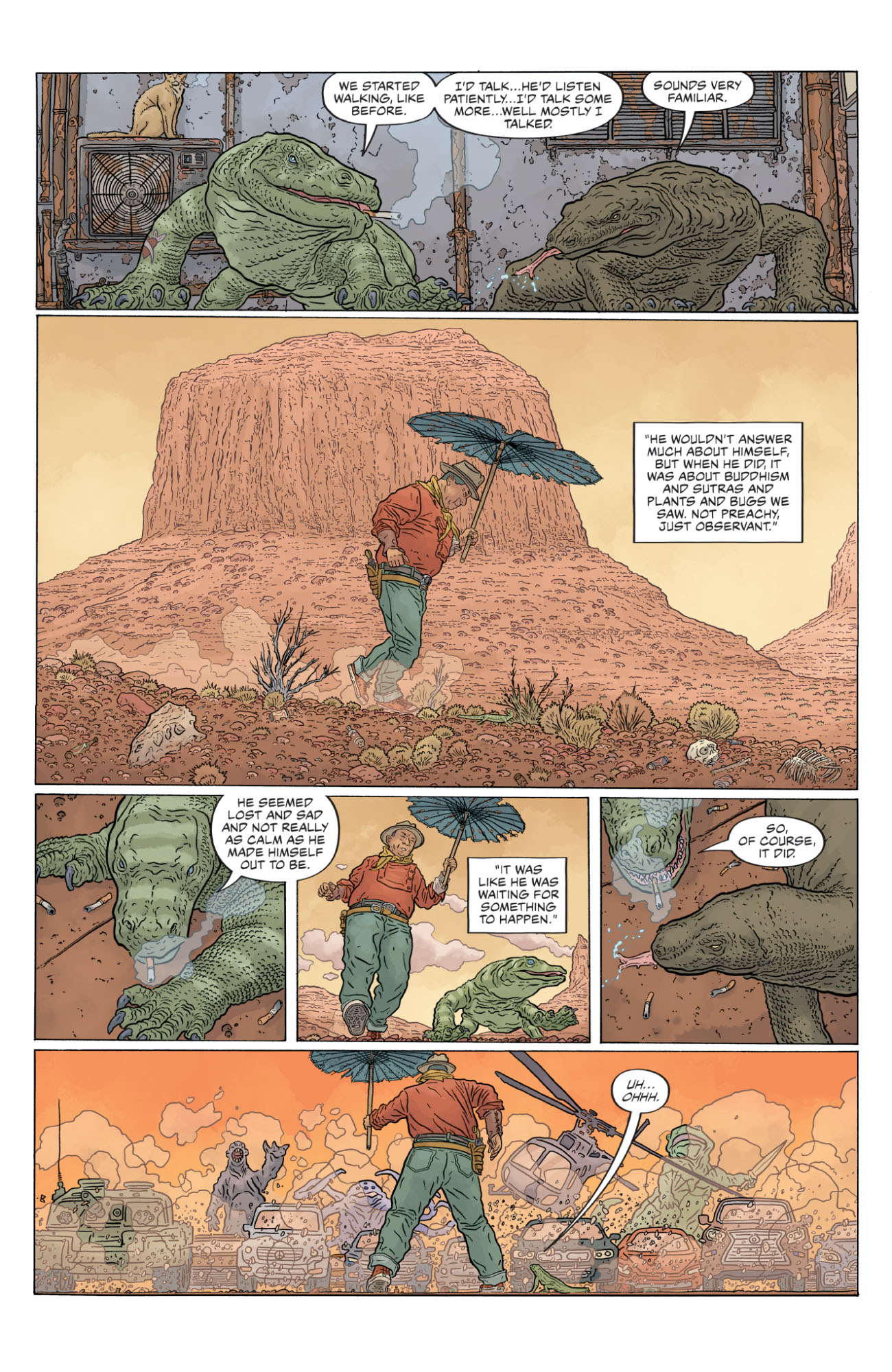 Shaolin Cowboy: Cruel to Be Kin #4 (Jim Rugg Variant Cover) :: Profile ...