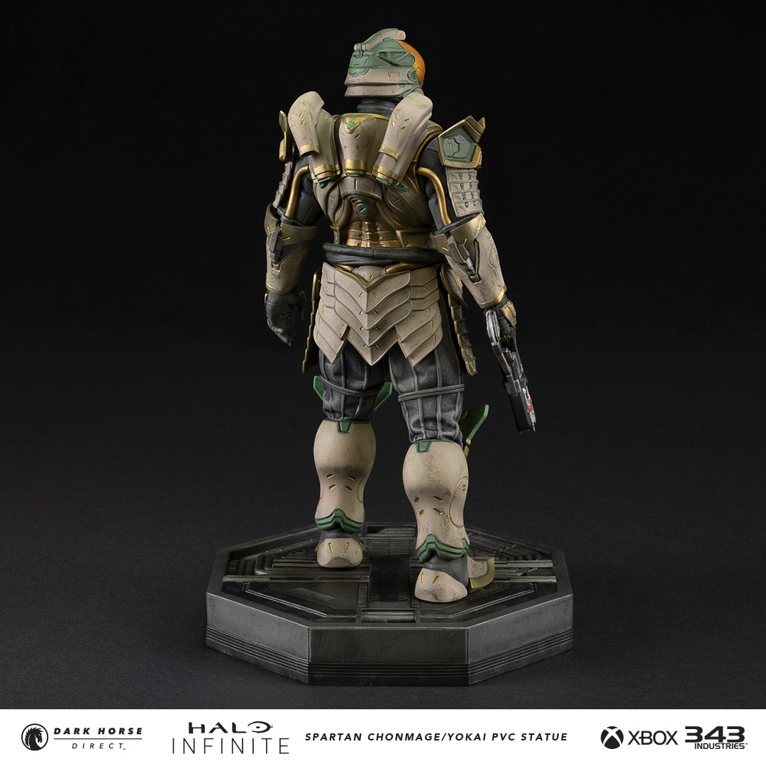 Halo Infinite: Spartan Chonmage/Yokai PVC Statue (Dark Horse Direct ...