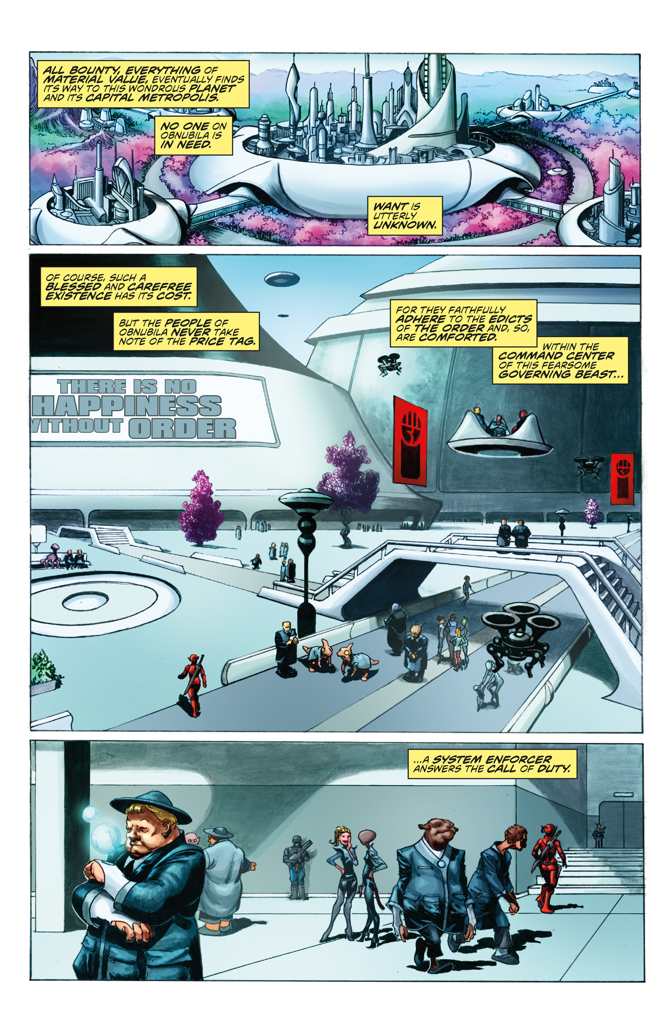 Order and Outrage #4 :: Profile :: Dark Horse Comics