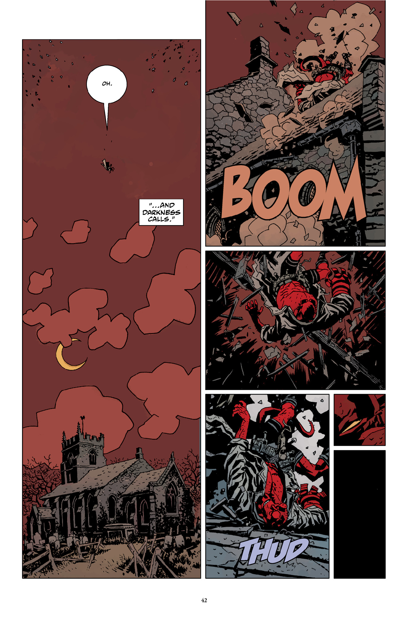 Monster-Sized Hellboy HC :: Profile :: Dark Horse Comics