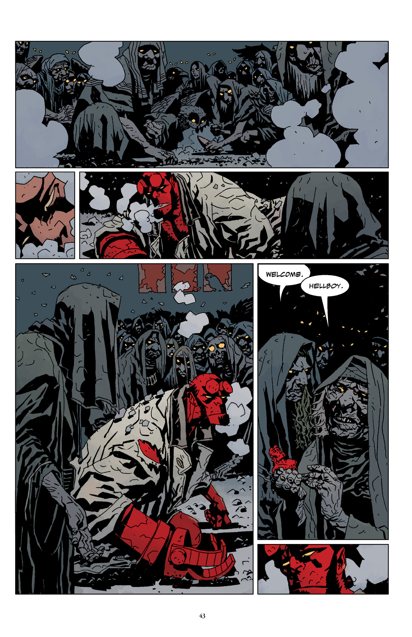 Monster-Sized Hellboy HC :: Profile :: Dark Horse Comics